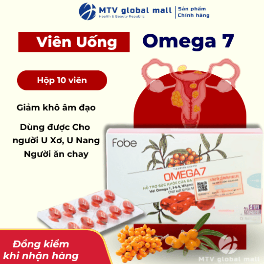 Viên Uống Omega 7 Fobe | Hộp 10 Viên - MTV Global Mall